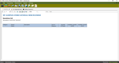 INVENTORY MANAGEMENT SYSTEM - AIMS SOFTWARE PHILIPPINES